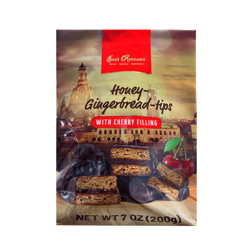 Emil Reimann Honey-Gingerbread-Tips with Cherry Filling, 7 oz ...