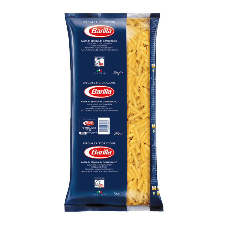 Barilla Bulk Tortiglioni (Rigatoni), 11 Lbs | Wholesale – International ...
